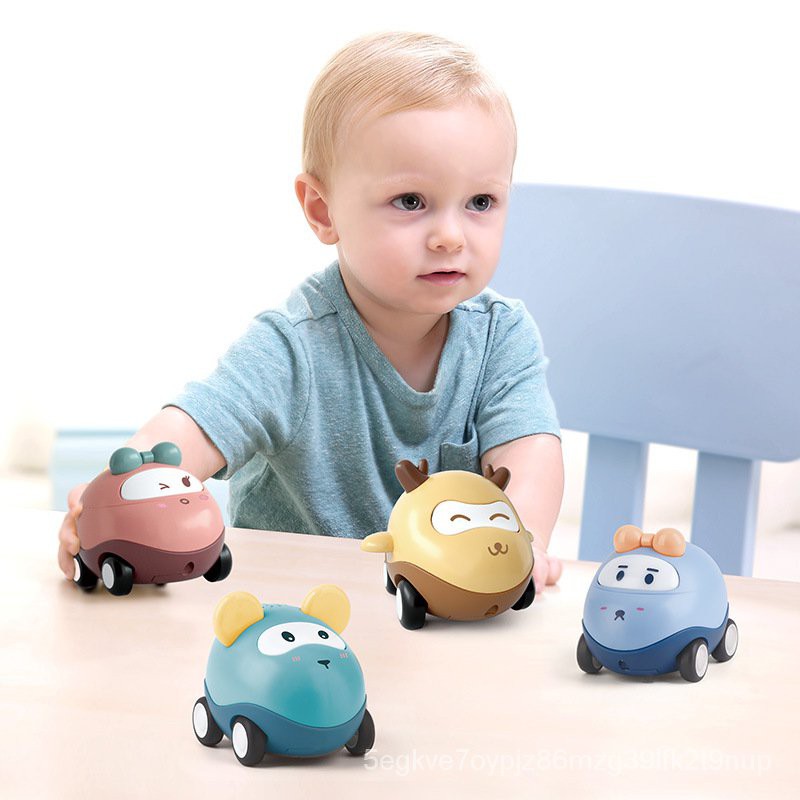 Baby Educationl Cartoon Inertial City Car Toys for Kids Taxi Toy Fall ...