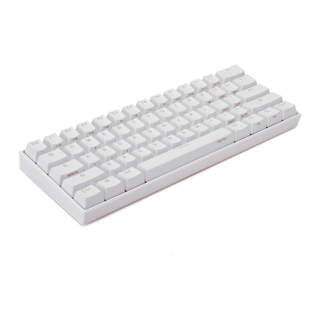 ANNE Pro2 Mini Portable Wireless bluetooth 60% Mechanical Keyboard Red ...