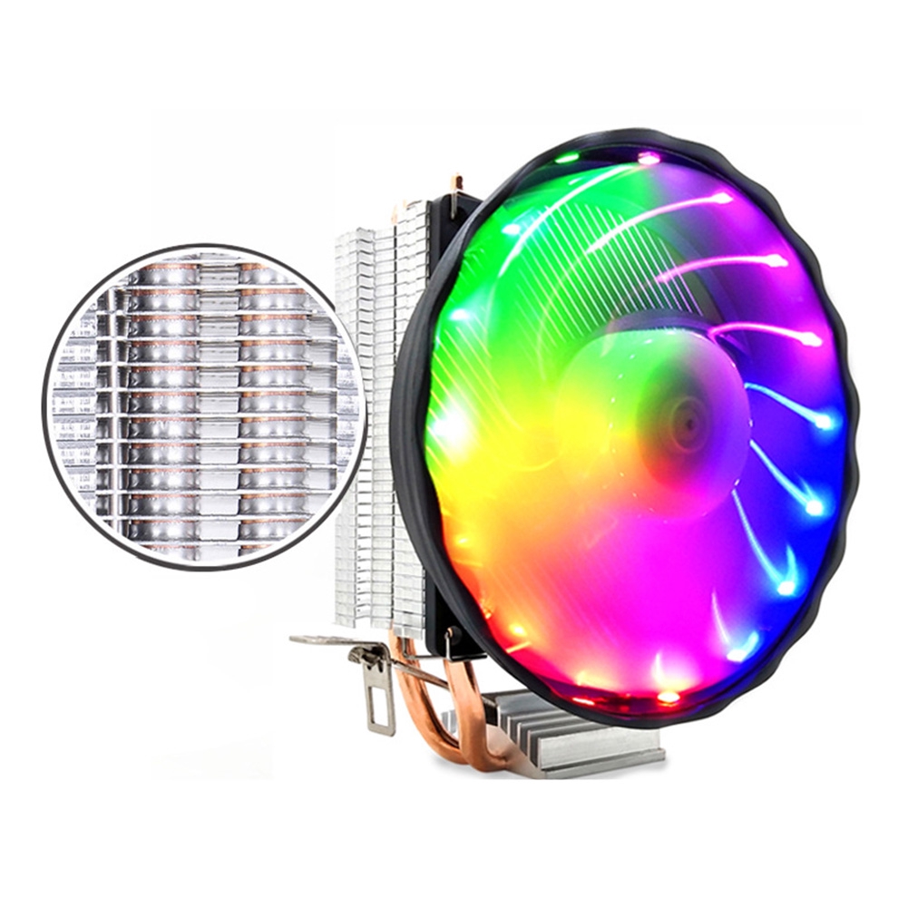 Rgb Cpu Cooler 12v 3 Pin Lga 1155 / 1151 Amd อุปกรณ์เสริมคอมพิวเตอร์ ...