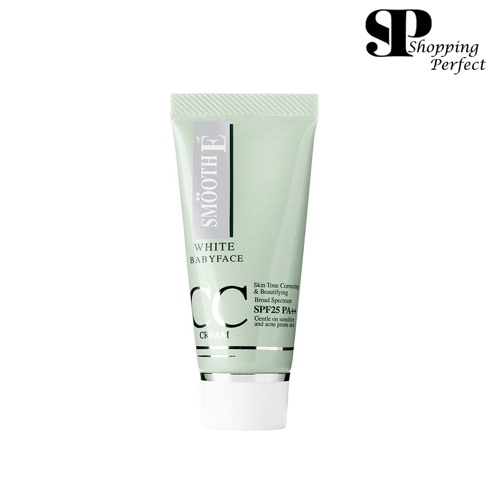 Smooth E White Baby Face CC Cream สมูทอี ซีซี ครีม 7g. / 30g. [y2618 ...