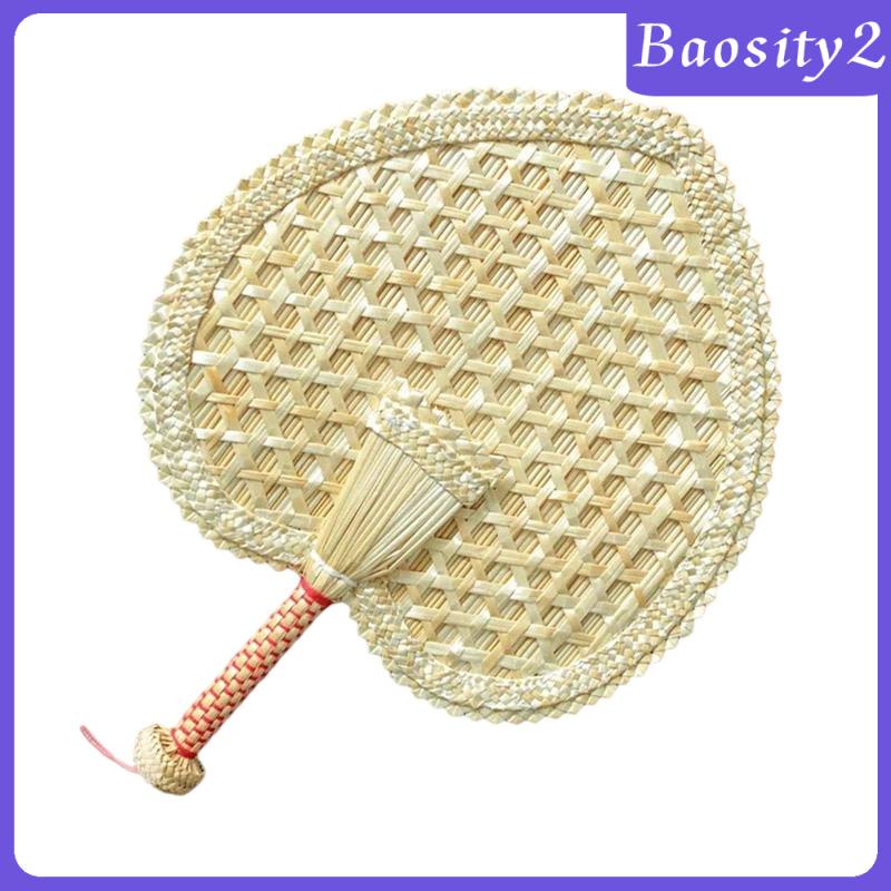 Woven Straw Hand Fan Handheld Decorative Fans for Outdoor Home ...
