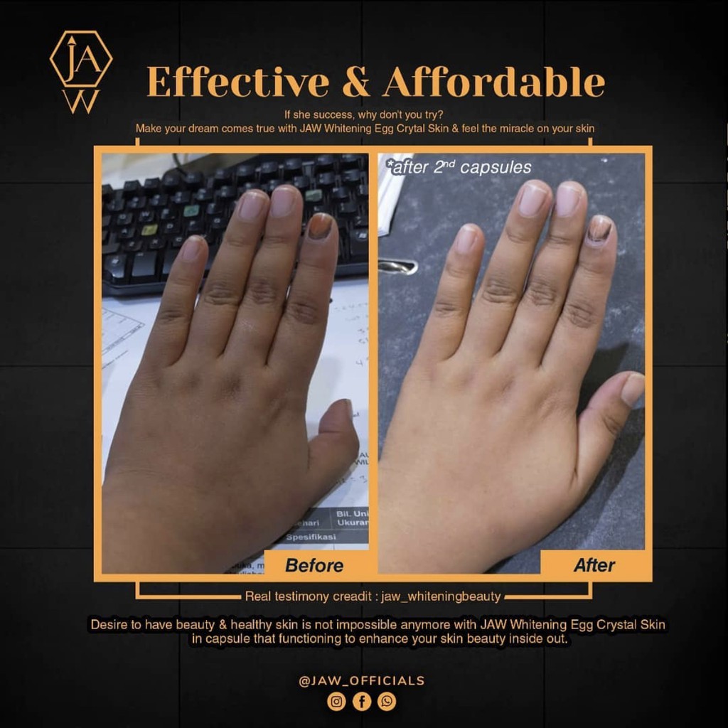 fTDC JAW 2.0 White Egg Crystal PERMANENT WHITENING SUPPLEMENT ...