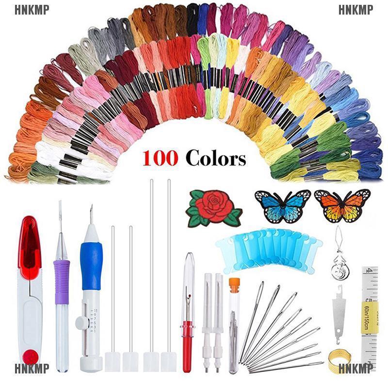 %[READY STOCK]Sewing Needle Magic Sets Tool Punch Embroidery DIY Pen ...