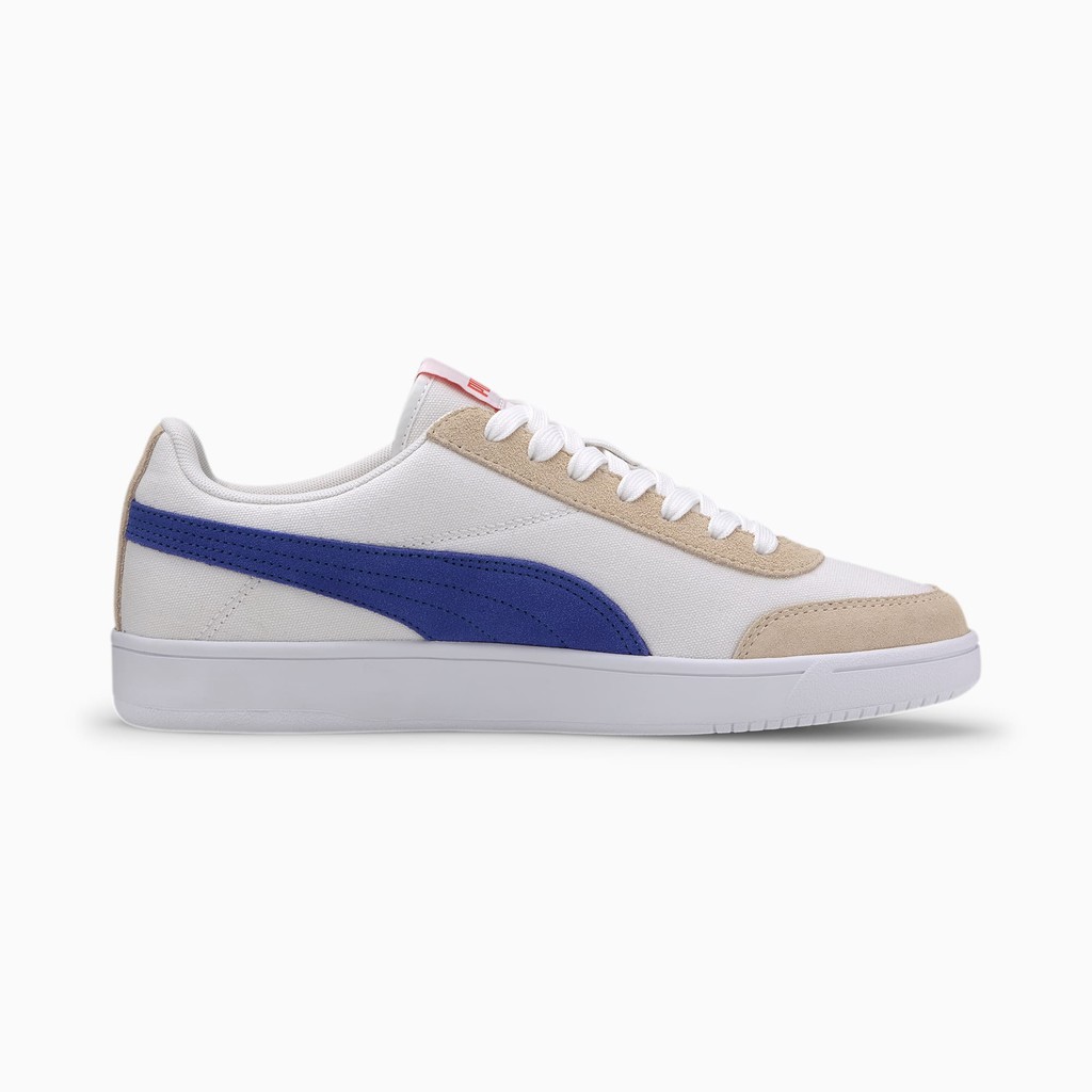 Puma Court Legend Lo CV - WhiteBlue รองเท้าผ้าใบ พูม่า แท้ - zy.sports ...