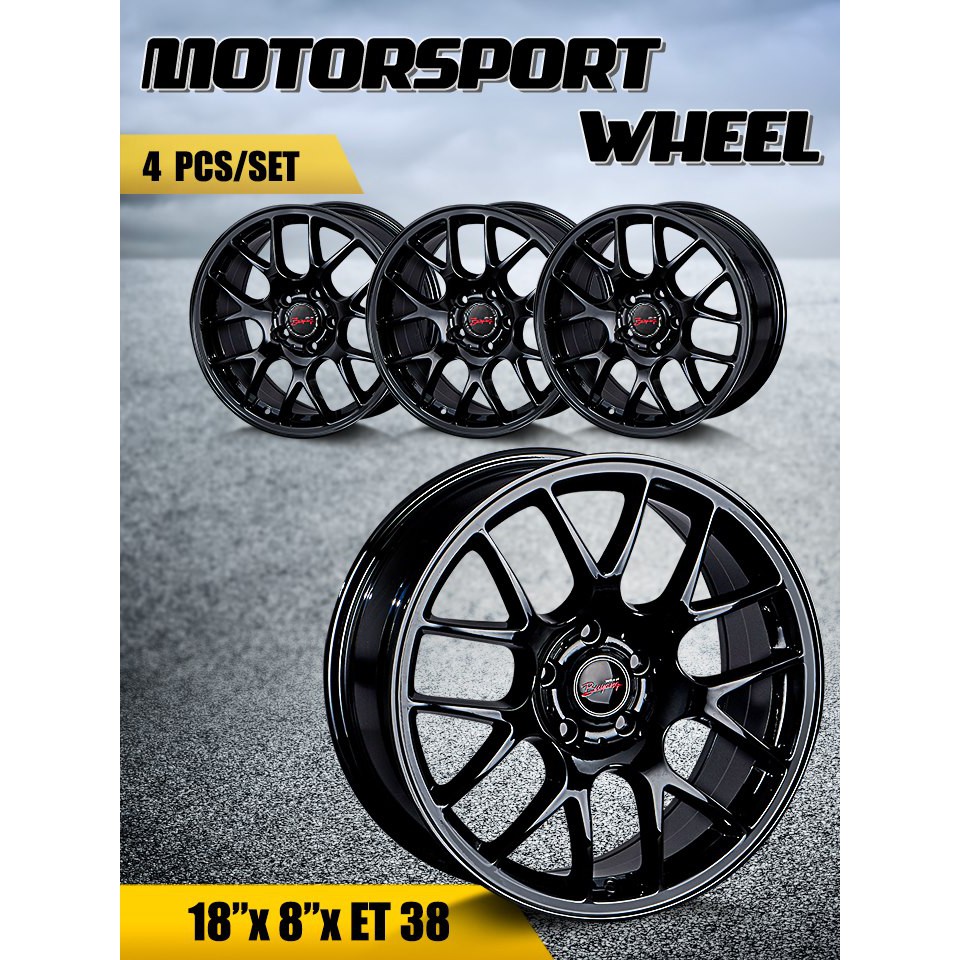 ล้อแม็กขอบ 18 นิ้ว กว้าง 8 นิ้ว ลาย CH-R ออฟ 38 Alloy Wheel - stxdirect ...
