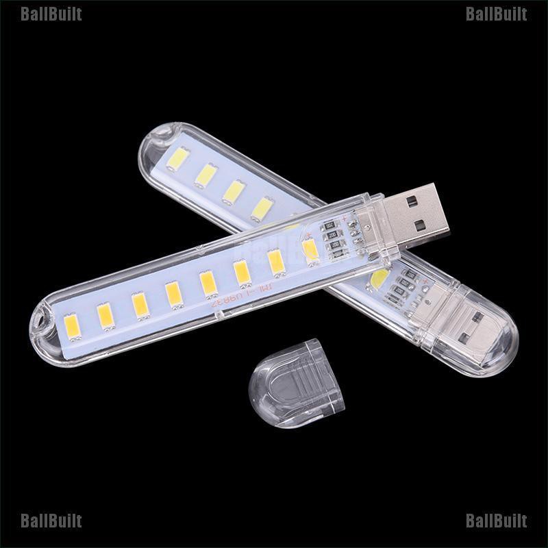 ( BRS ) โคมไฟ LED แบบพกพา 5 V 8 LED USB - babuilt.th - ThaiPick