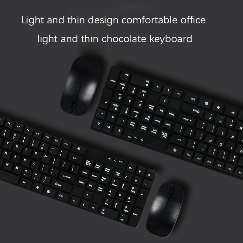 Banda W200 Wireless Keyboard and Mouse Set, for Home and Office ...