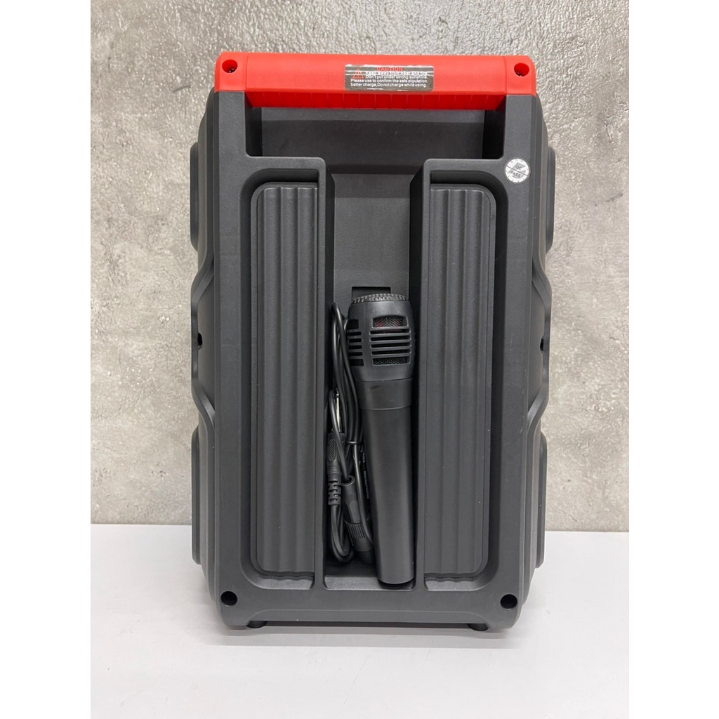 ลำโพงบลูทูธรุ่น KTS-1597 ดอกลำโพง 8 นิ้ว เสียงดีเบสแน่น ปรับไมค์ ปรับเบส-แหลมได้ แบตในตัว แถม ...