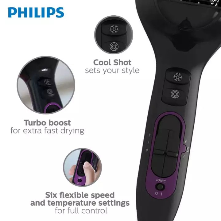 เครื่องเป่าผม Philips Hair Dryer Thermoprotect Ionic Diffuser HP823303 ...
