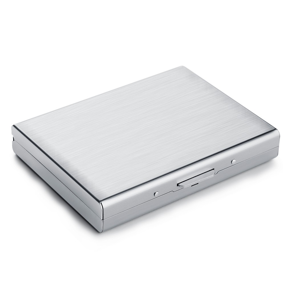 Ready stock New stainless steel card box 10 card positions metal card ...