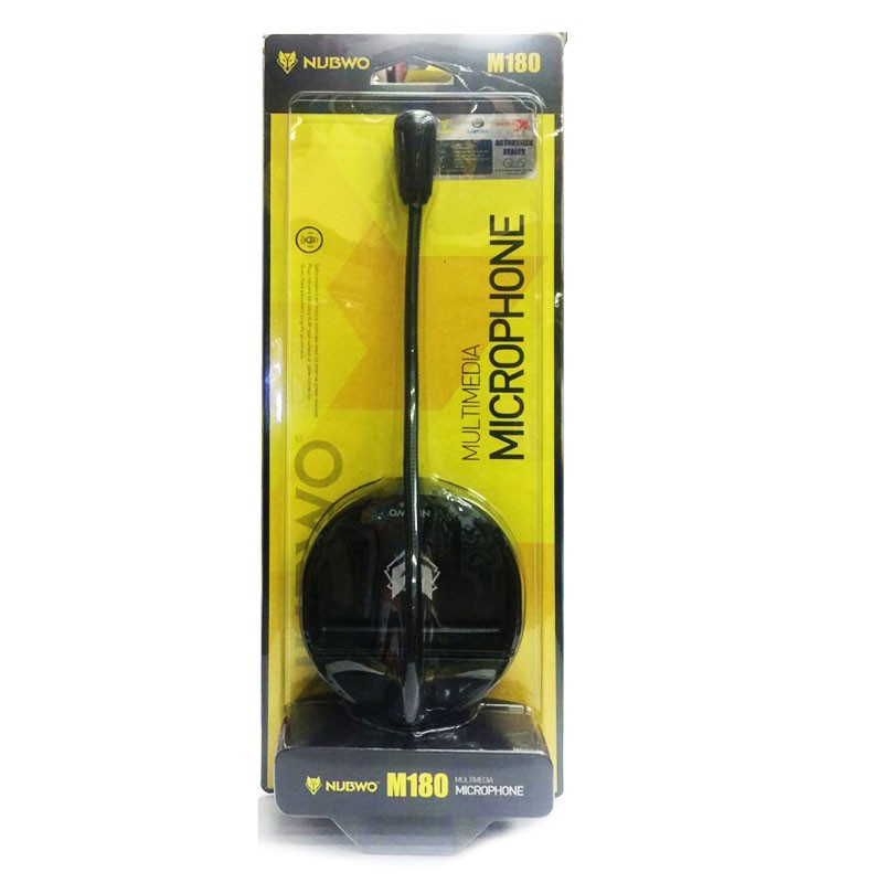 NUBWO M180 ไมค์โครโฟน เสียงดี คอมพิวเตอร์ ตั้งโต๊ะ Microphone ไมค์ คอม ...