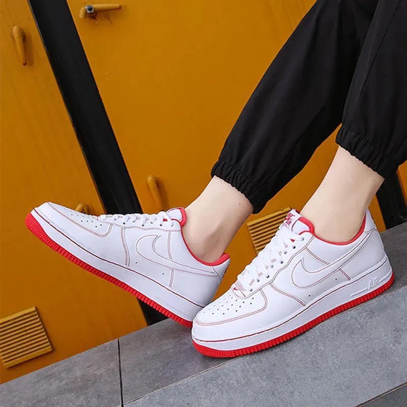NIKE Air Force 1 Low AF1 ของแท้100 รองเท้าผ้าใบลำลองทนต่อการสึกหรอ ...