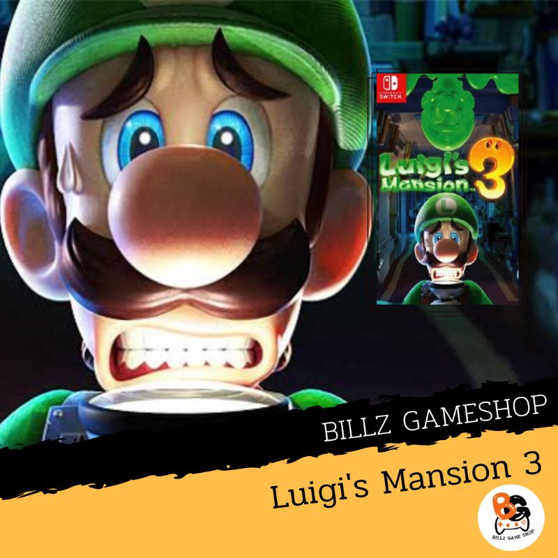 (มือ1)(มือ2) Luigis Mansion 3 Nintendo Switch Nsw Luigi สภาพดีมาก มือ ...