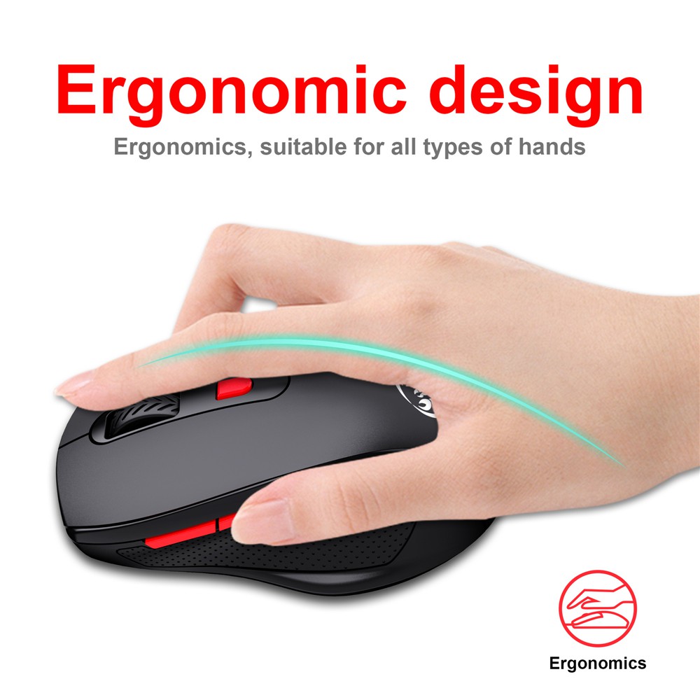 เมาส์ The New 2.4G Office USB Wireless Mouse 6 Buttons 1600DI ...