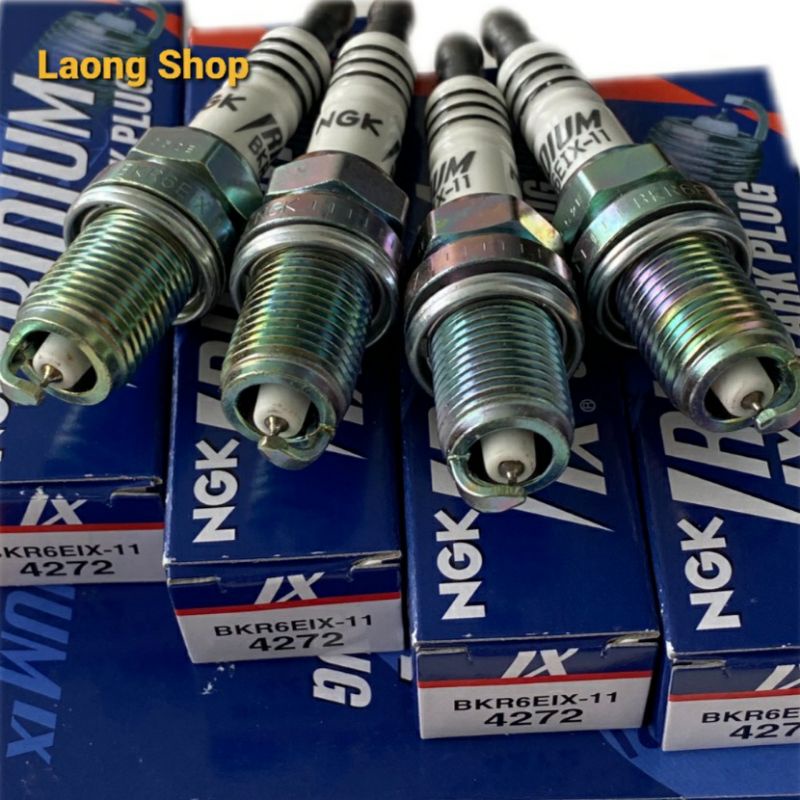 หัวเทียน NGK IRIDIUM IX BKR6EIX-11 4272(1ชุด4หัว) - laongshop1 - ThaiPick