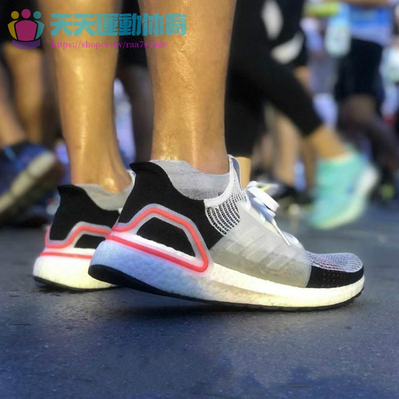 OriginalAdidas อาดิดาสวิ่ง ผู้ชาย Ultra Boost รองเท้า UB 5.0 สีดำและสี ...