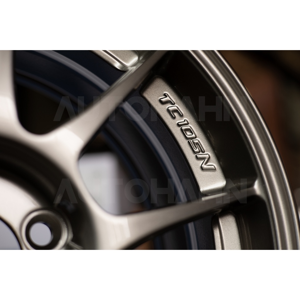 ล้อ NK performance ขอบ 15 นิ้ว รีดเบา Flow forming ลาย TC105N สี TS ...