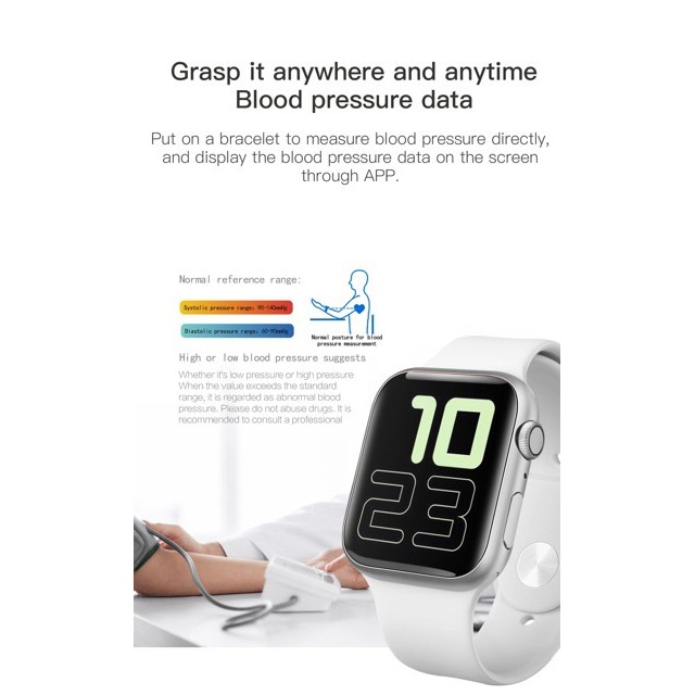 ใหม่ พร้อมส่ง นาฬิกาข้อมือ SmartWatch รุ่น I7 P95 Series 5 Watch 5 ...