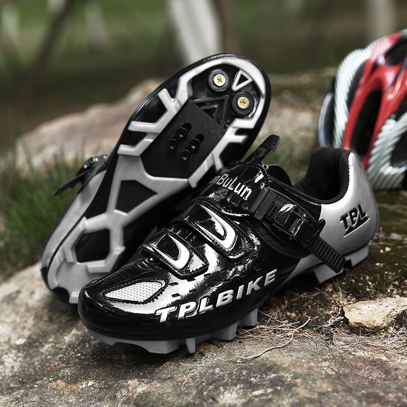 COD Mens MTB Cycling Shoes Outdoor Sport Bicycle Shoes Self-Locking ...