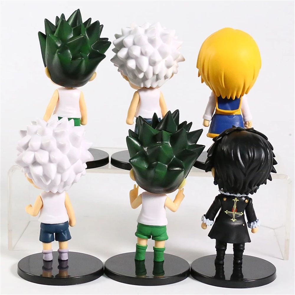 Preston โมเดลฟิกเกอร์ลายการ์ตูน Hunter X Hunter X Hunter X 6 ชิ้น/ชุด ...