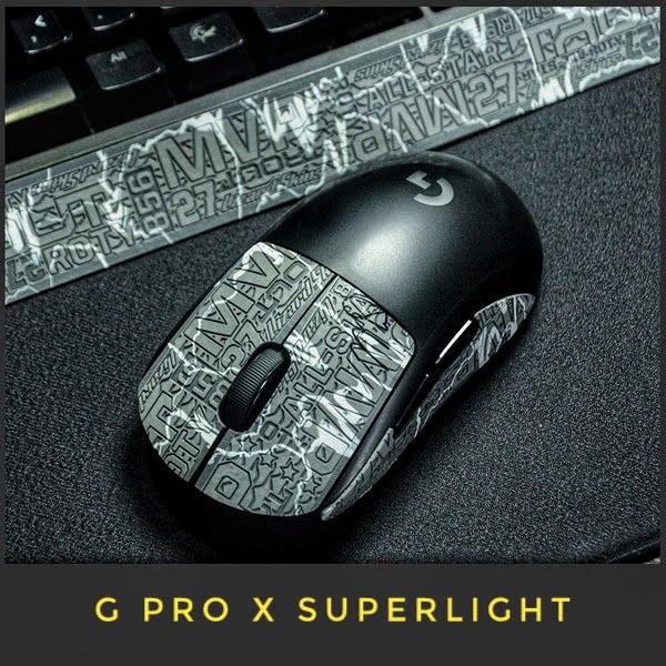 สติกเกอร์กันลื่น Mouse anti-slip Lizard Skins for Logitech G PRO X ...