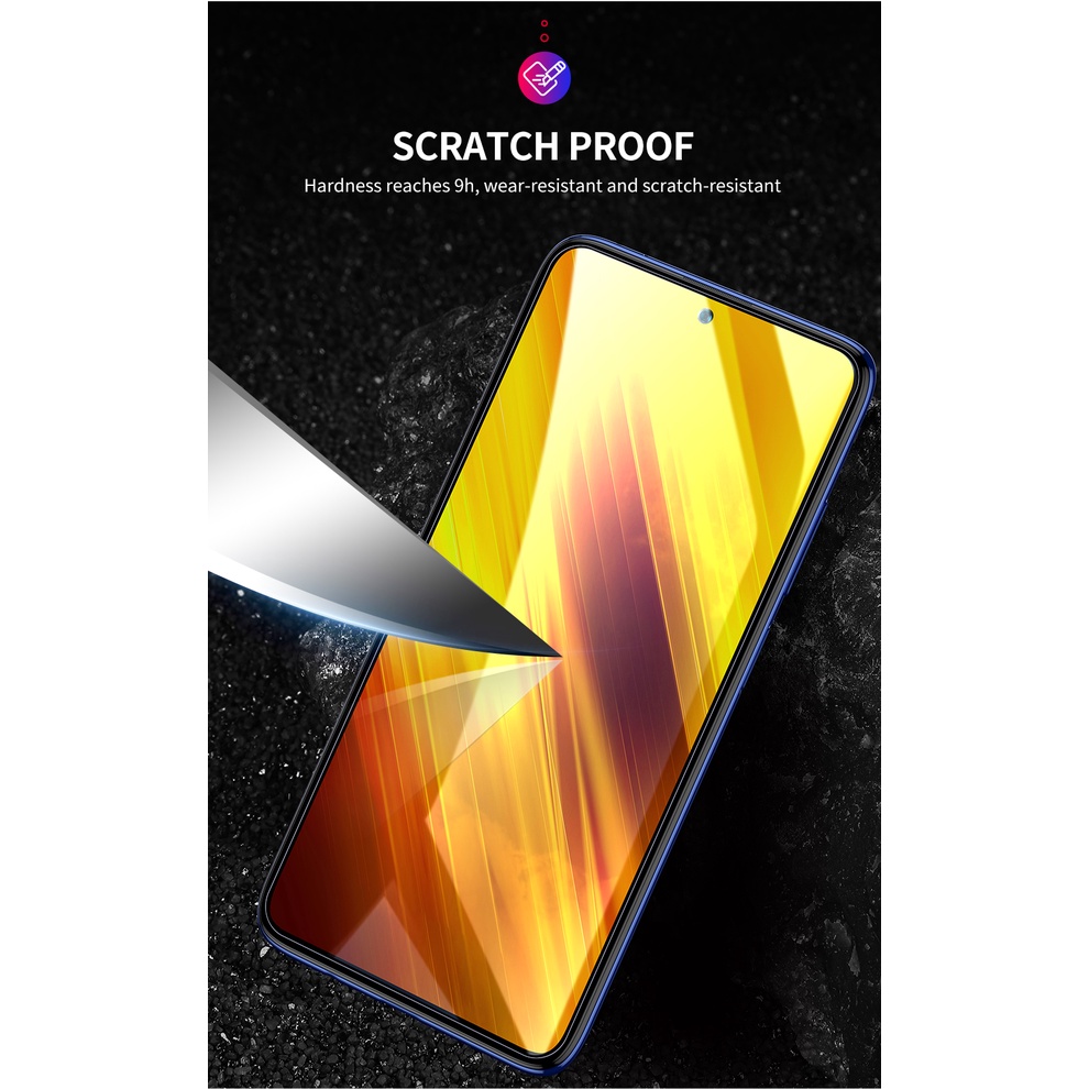 SmartDevil CODรับประกัน 1 เดืยว กระจกนิรภัย ลายปีศาจ สําหรับ Xiaomi POCO M4 Pro X3 Pro POCO F3 ...