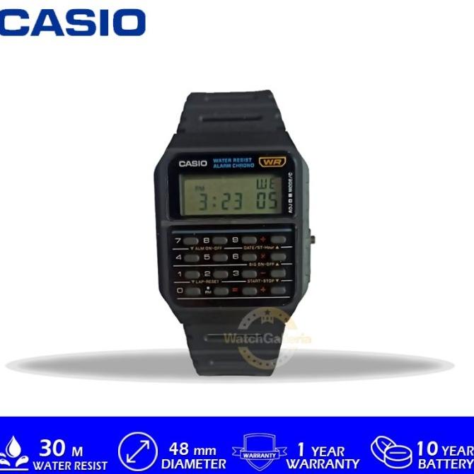 Casio GENERAL CA-53W / CA-53WF นาฬิกาข้อมือดิจิตอลสําหรับผู้ชาย ...