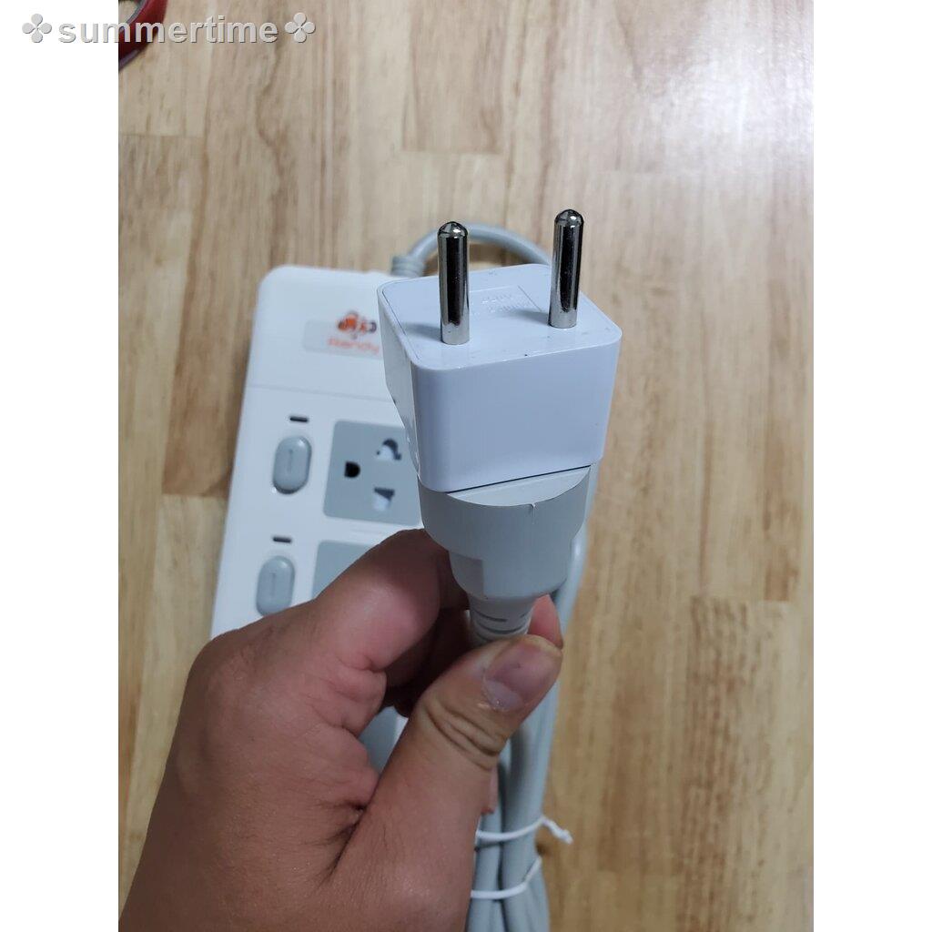 ปลั๊กไฟ Randy 998U 3 ช่อง USB สวิตช์แยก 10A 3 เมตร By มหาชะนี (แถมหัว ...