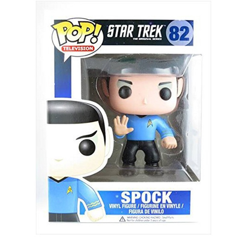 ฟิกเกอร์โมเดล Funko Pop Star Trek Spock Pvc ของเล่นของสะสมสําหรับเด็ก ...