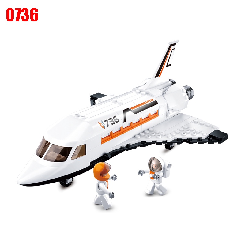 Sluban Explore Star Trek International Space Station Rover Car Rocket ...