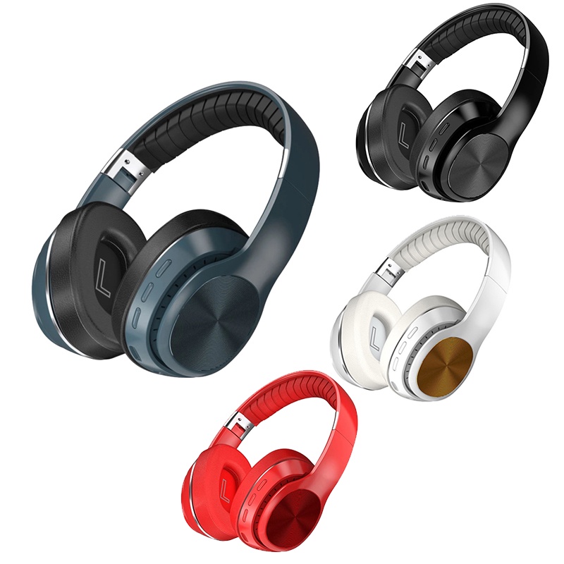 525 Headphones bluetooth 2021 New headset TF card earphone Hifi gaming ...