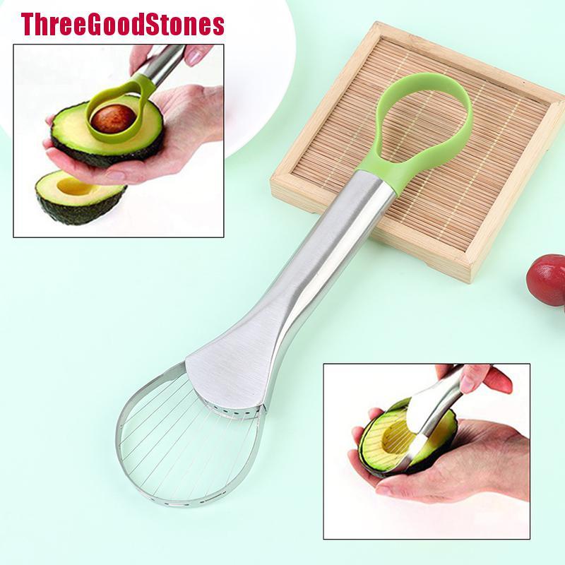 Thmy 2 in 1 เครื่องตัดปอกผลไม้อะโวคาโดเครื่องมือสแตนเลส ...