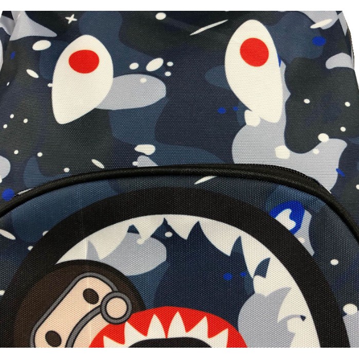 A BATHING APE ใหม่กระเป๋าเป้สะพายหลังสําหรับเด็กลายการ์ตูน Ape Bape ...