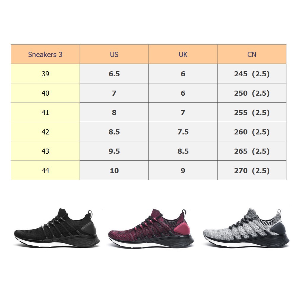 Xiaomi Mi Shoes Sneaker 3 รองเท้าวิ่งใหม่ล่าสุด กระชับ ...