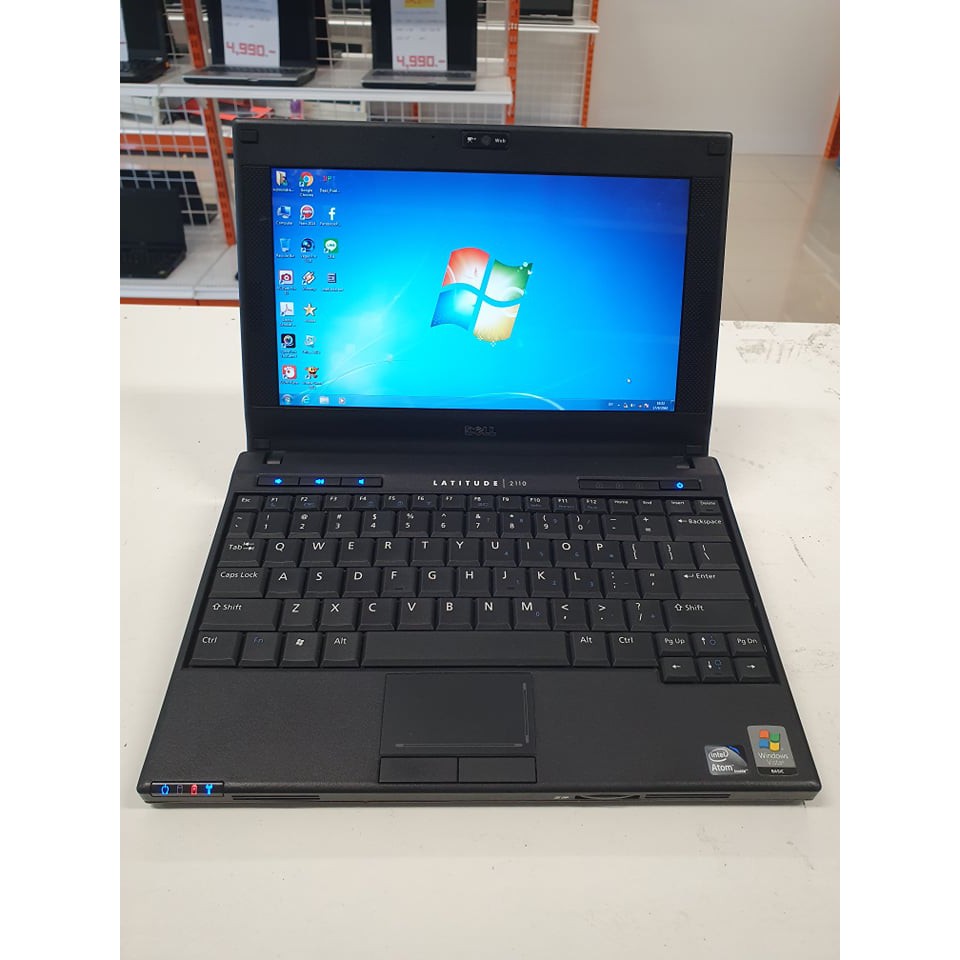 โน๊ตบุ๊คมือสอง Notebook Dell 2120 (RAM:2GB) (HDD:160GB) รับประกัน 3 ...