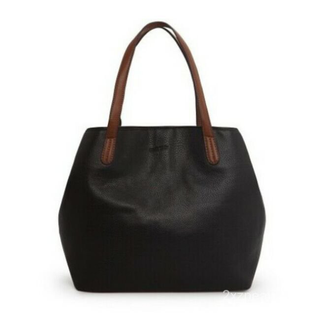 cfU5 READYSTOCK - MNG Mango Shoulder Shopper Tote Bag Handbags ...