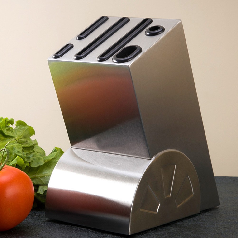 Creative Oblique Knife Rest Stainless Steel Holder Kitchen Knife ...