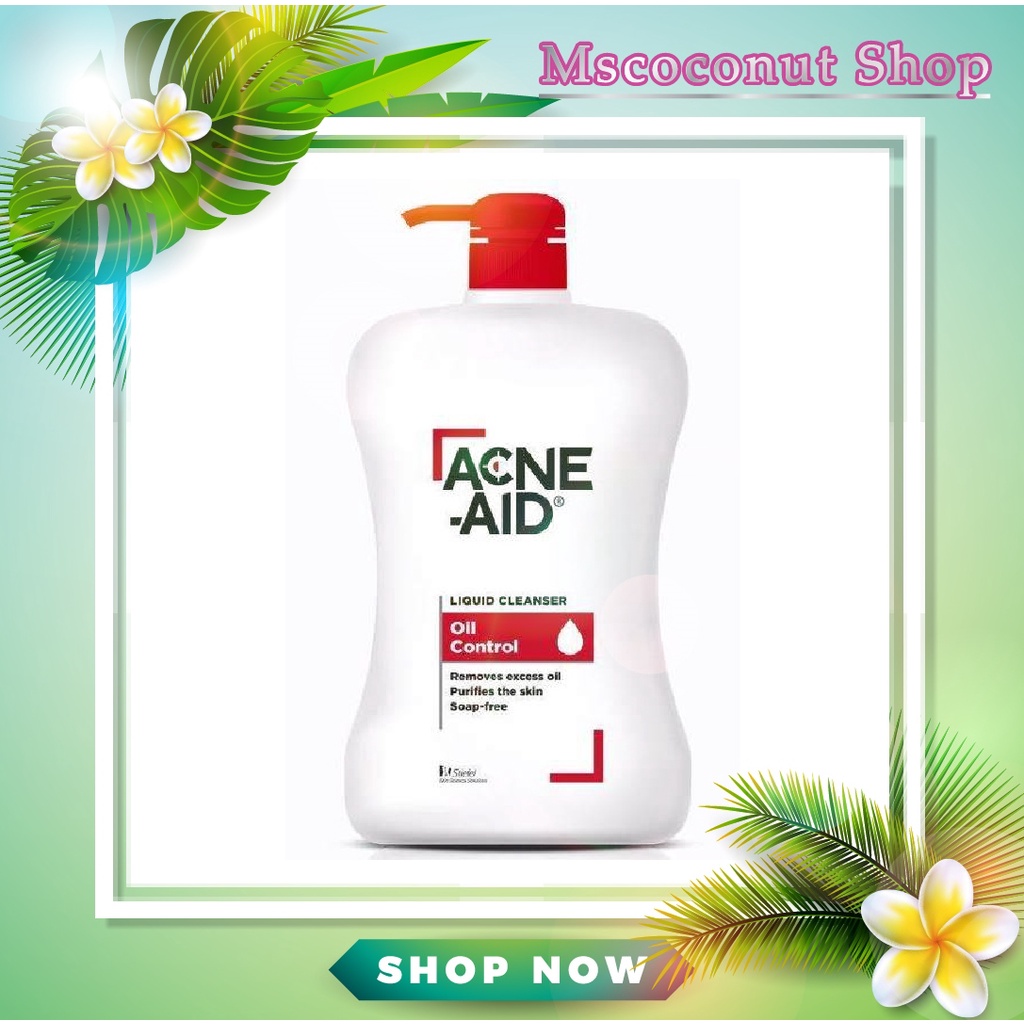 ส่งฟรี ACNE-AID LIQUID CLEANSER 900 ML x3 แอคเน่-เอด ลิควิด เคลนเซอร์ สำหรับผิวมัน เป็นสิวง่าย ...