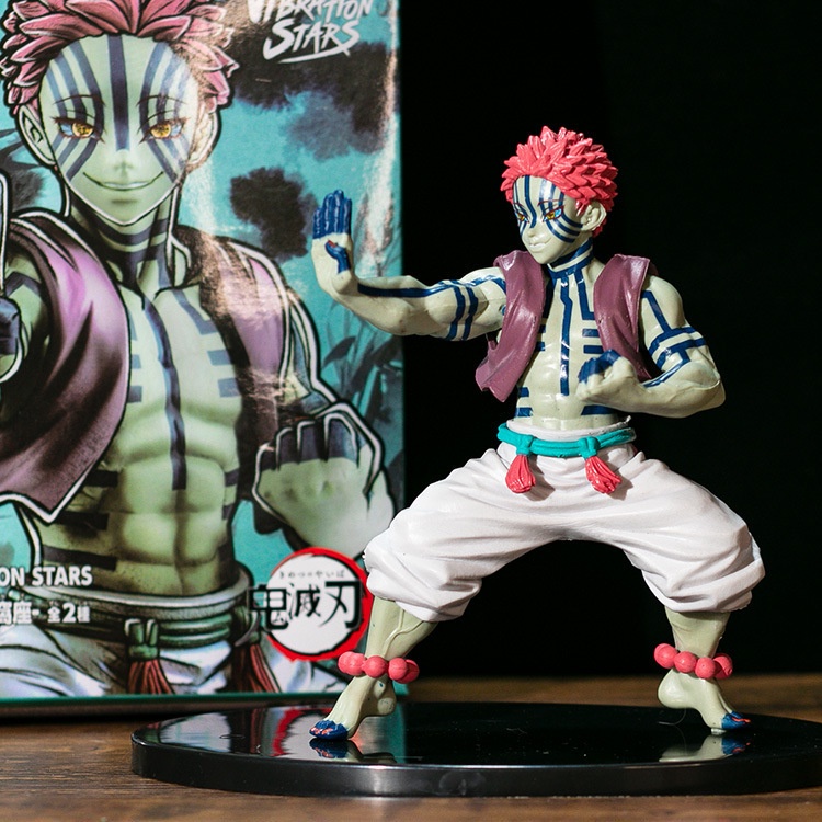 ใหม่ในสต็อก Anime Demon Slayer รูปที่แขวนสิบสอง Ghost Moon Akaza รูป ...