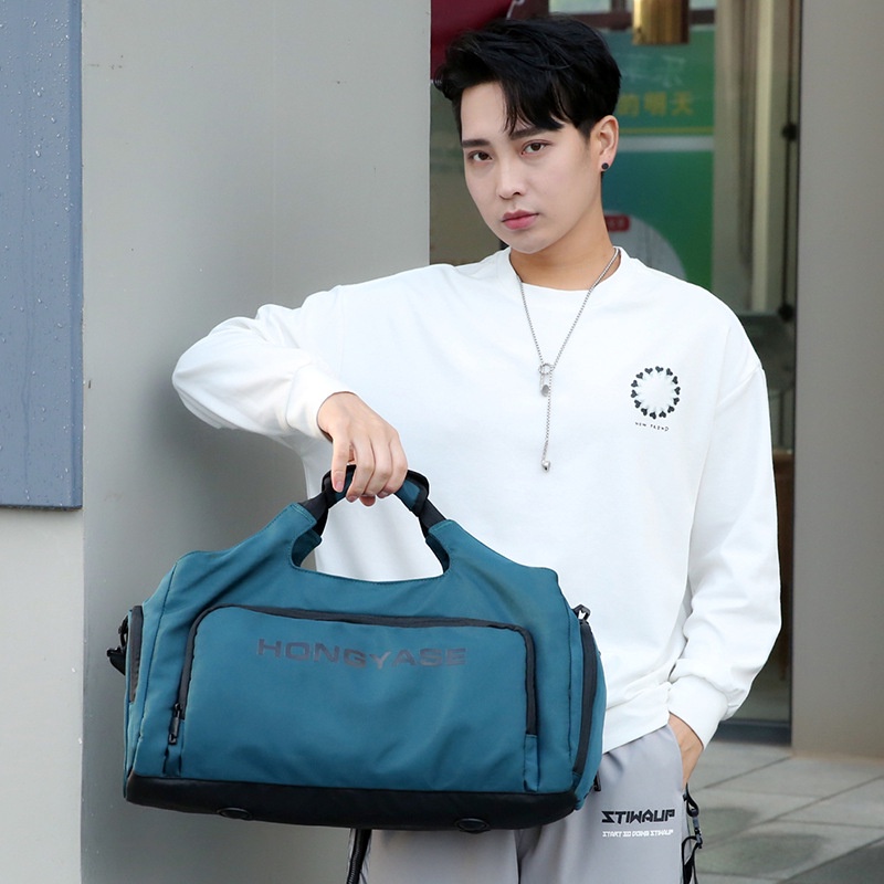 BMen Travel Bag Nylon Airport Duffel Bag Large Capacity Clothes Holiday ...