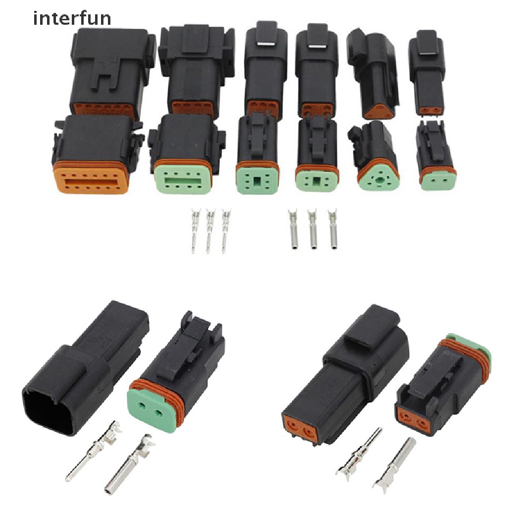 [ITFUN] Waterproof Seal Quad Bike Electrical Automotive Wire Connector ...