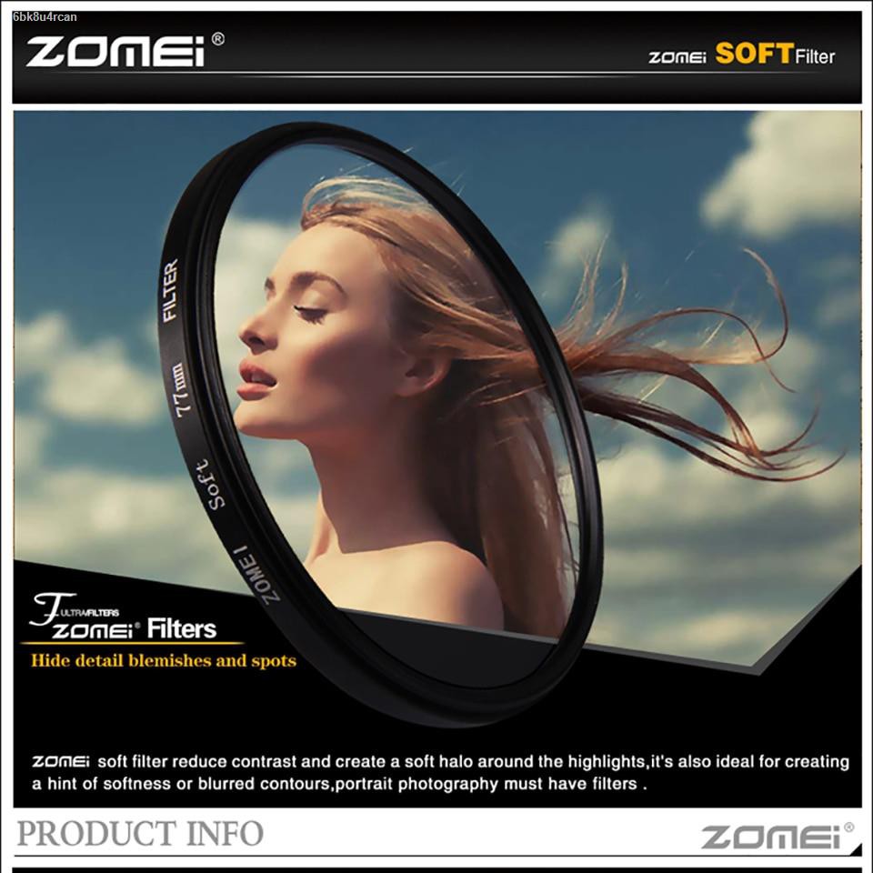 อุปกรณ์เสริมกล้องNew ZOMEI 5255586267727782mm Dreamy Hazy Soft Focus ...
