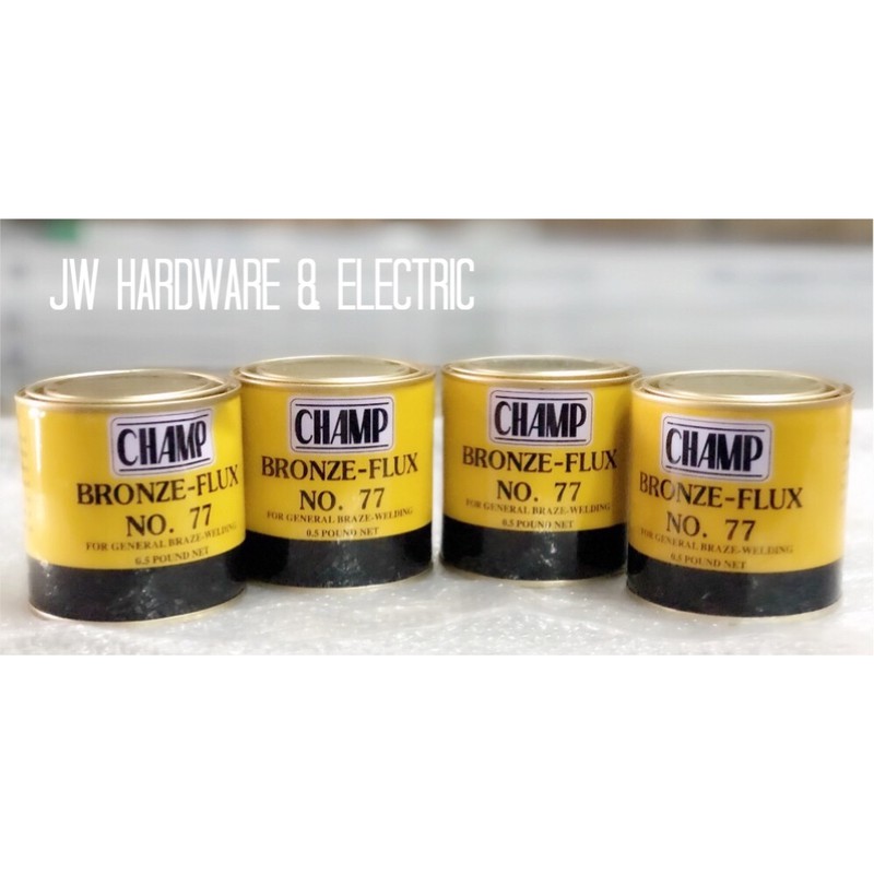ผงประสานทองเหลือง ฟลักซ์เชื่อมทองเหลือง ตรา Champ No.77 Bronze Flux ...