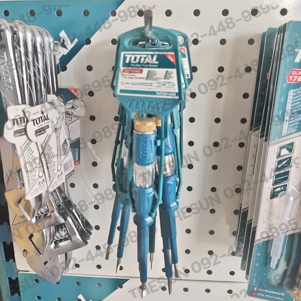 ไขควงลองไฟ ขนาด 5.1/2 นิ้ว / 7.1/2 นิ้ว Total รุ่น THT291408 ...