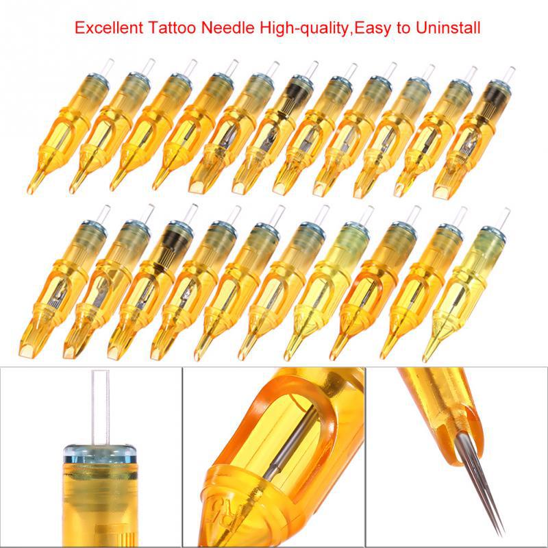 10pcs Disposable Tattoo Permanent Cartridge Needles for Tattoo Machine ...