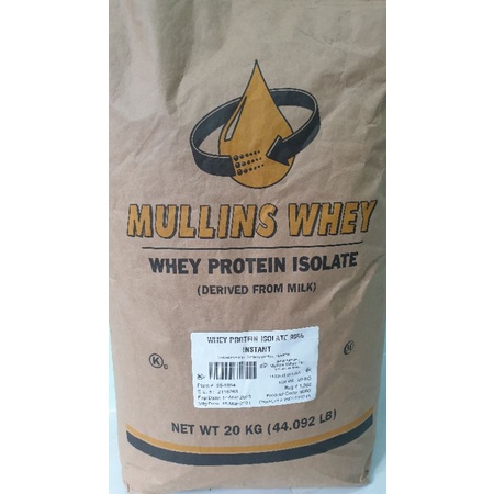Mullins whey protein isolate เวย์โปรตีน ไอโซเลท | Shopee Thailand