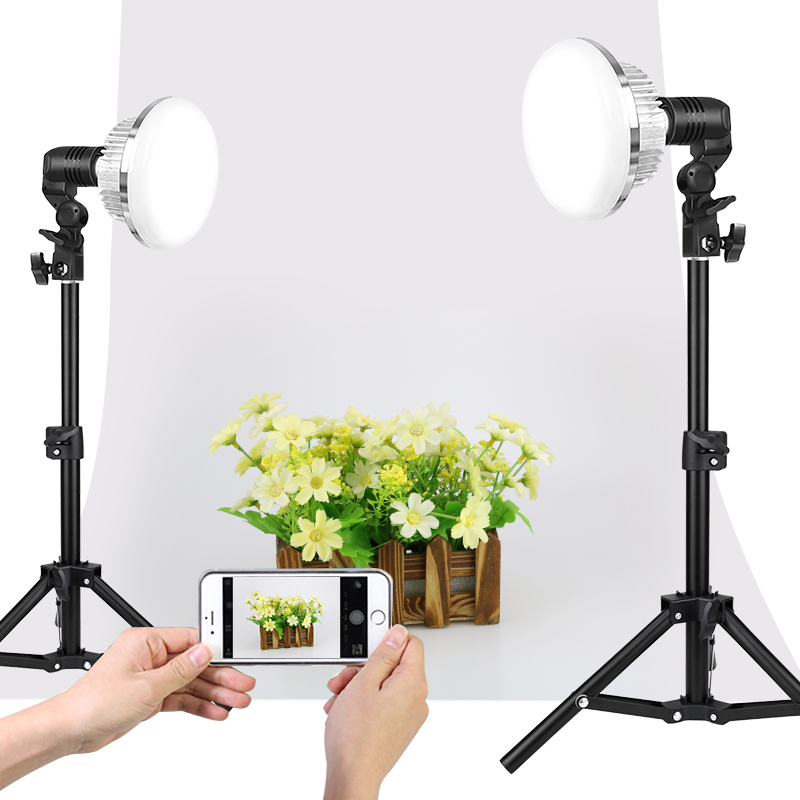 HOT LED Video Light With Tripod Stand Remote Control Dimmable Panel ...