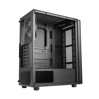 AZZA ATX Mid Tower Tempered Glass ARGB Gaming Case SPECTRA 280B - Black | Shopee Thailand
