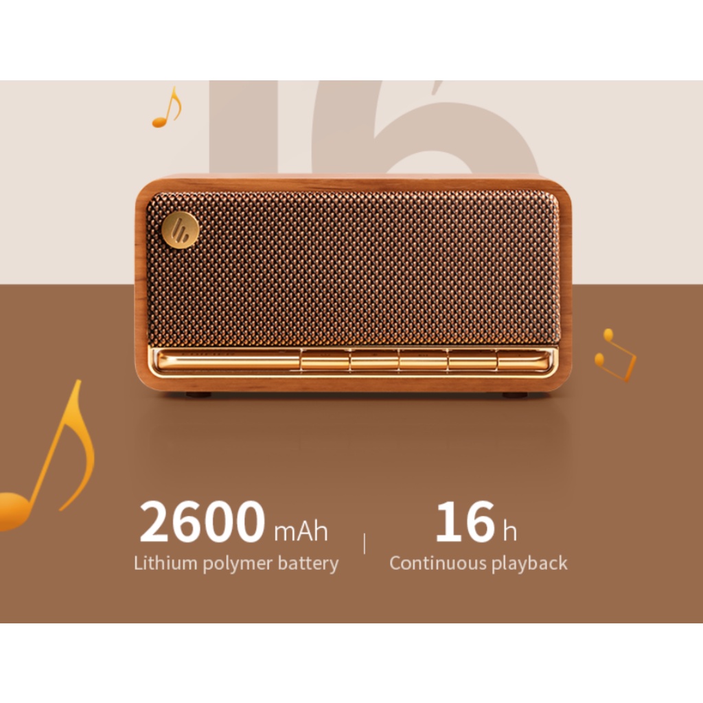 EDIFIER MP230 ลำโพงบลูทูธ วินเทจแนวๆ ประกันศูนย์ไทย 2ปี - audioetcshop ...