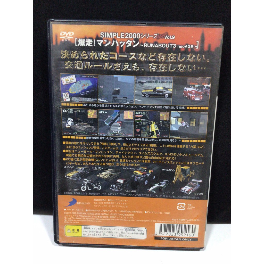 ランナバウト3 ネオエイジ, super runabout – GZIYH